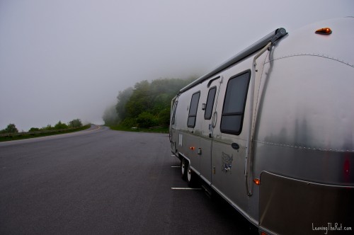 Blue Ridge parkway airstream road trip